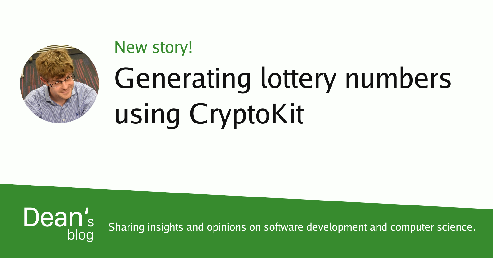 Generating lottery numbers using CryptoKit — Dean’s blog